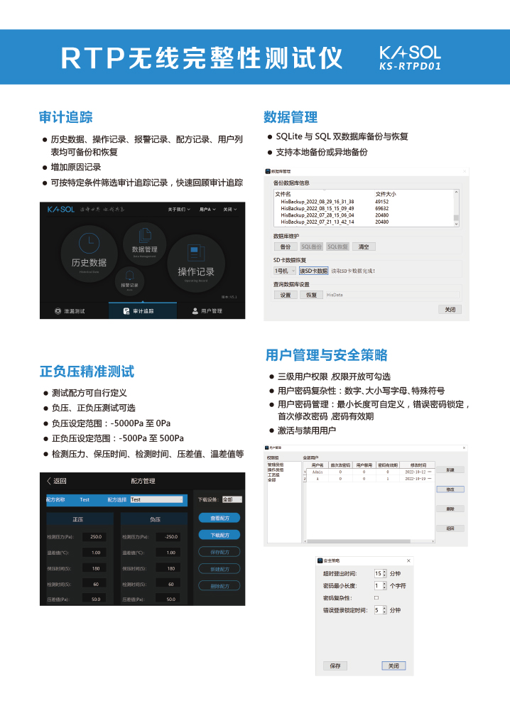 RTP无线完整性测试仪 - 加烁–洁净世界，你我共享